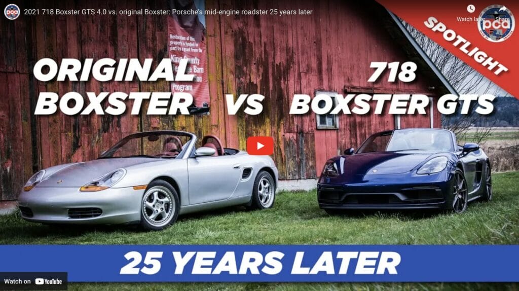 2021 718 Boxster GTS 4.0 vs. original Boxster: Porsche’s mid-engine ...